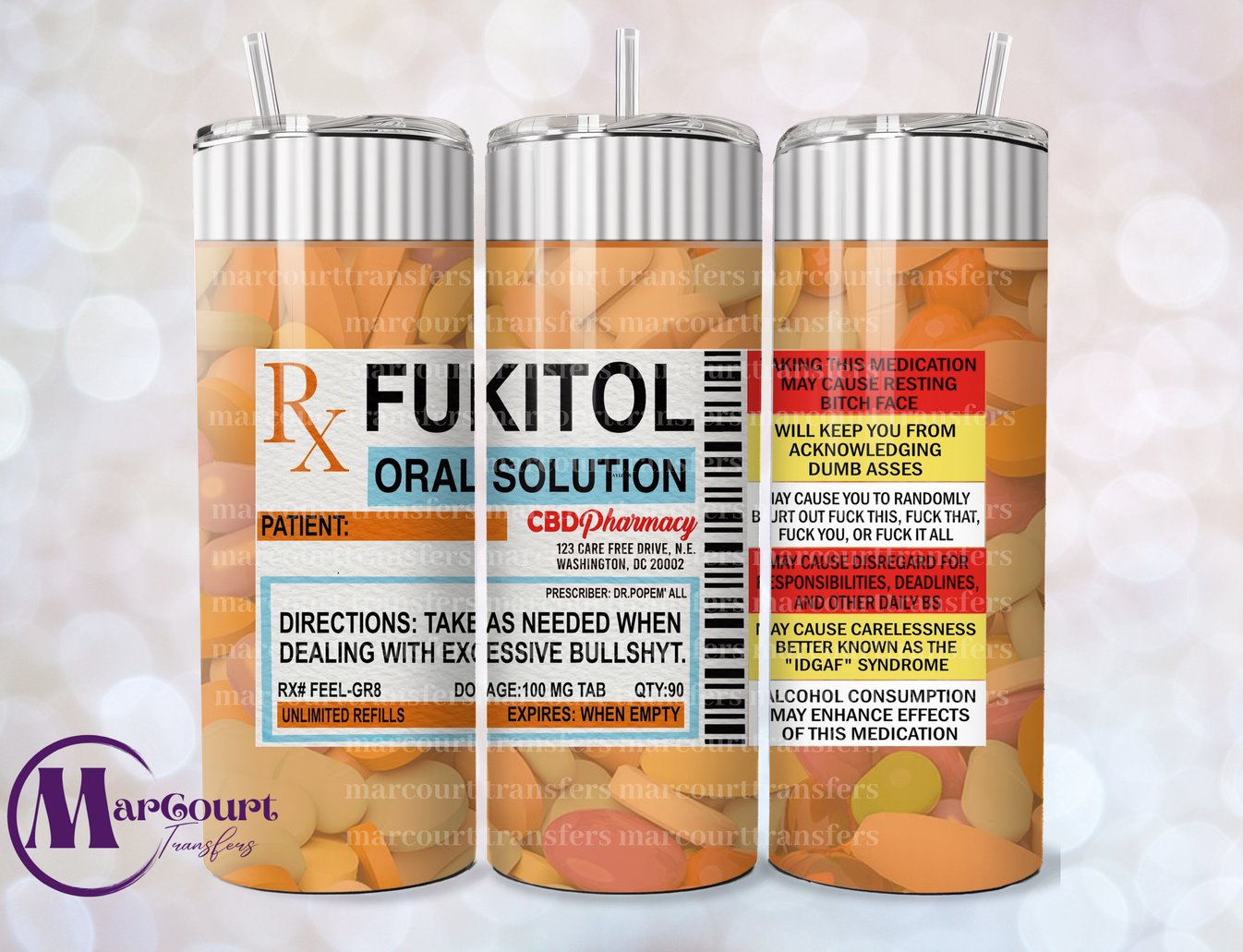 FUKITOL-SKINNY TUMBLER TRANSFER – MarCourt Transfers